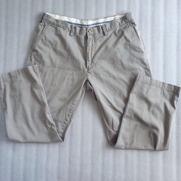 Polo Ralph Lauren | Pants | Polo Ralph Lauren Gray 0 Cotton Classic Fit Pants 38 X 30 | Poshmark